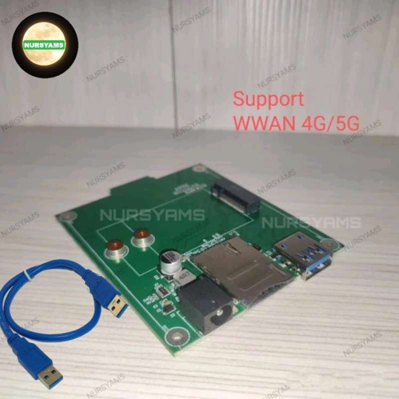 Jual Adapter Ngff M.2 Key B To Usb Female Wwan 4g/5g Adapter Modem ...