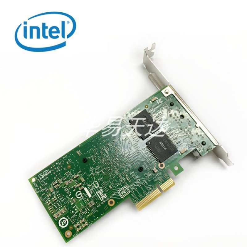 Jual Lan Card 4 Port Intel Gigabit I350-t4 Support Mikrotik I350 I340 - I340-t4 Di Seller Velvet ...