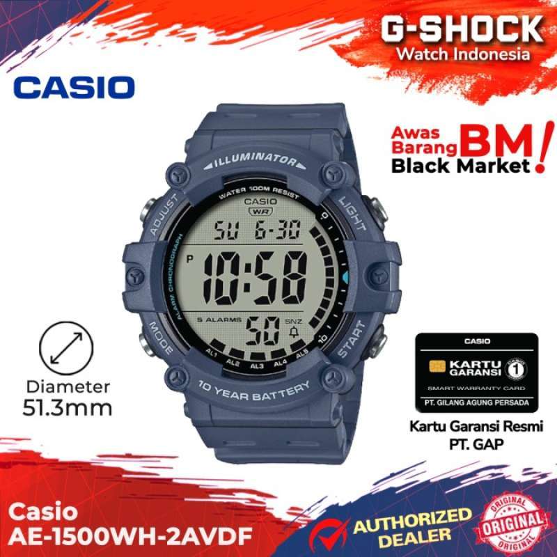 Jual Casio General Ae-1500wh-2avdf Ae-1500wh Ae-1500 Ae1500wh Ae 1500wh Di Seller Sweet Shop ...
