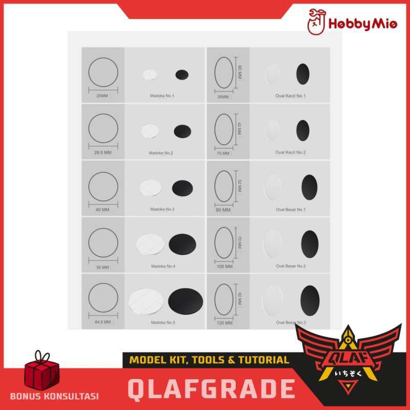 Jual Base Display Round 50mm Hobby Mio - Stand Diorama Gundam Warhammer ...