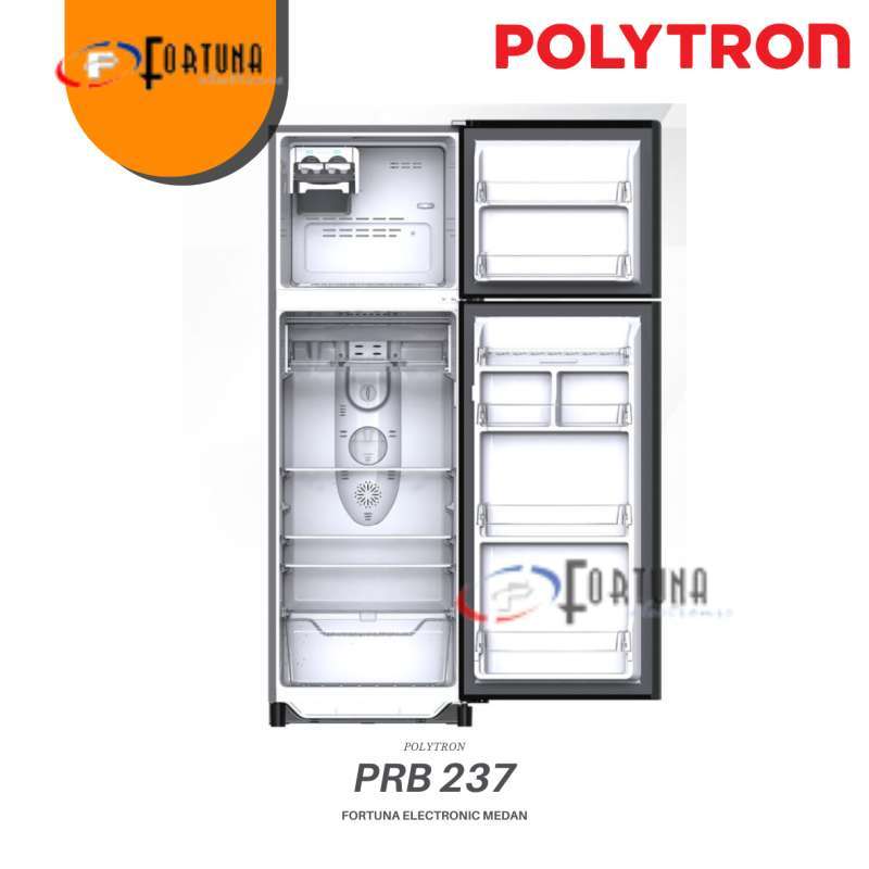 Jual Kulkas 2 Pintu Polytron Prb 287 Metallic Series 240 Liter || Medan ...
