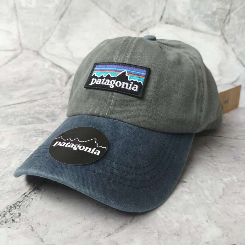 Jual Topi Patagonia Two Tone Washed - Hitam Hijau Di Seller Velvet ...