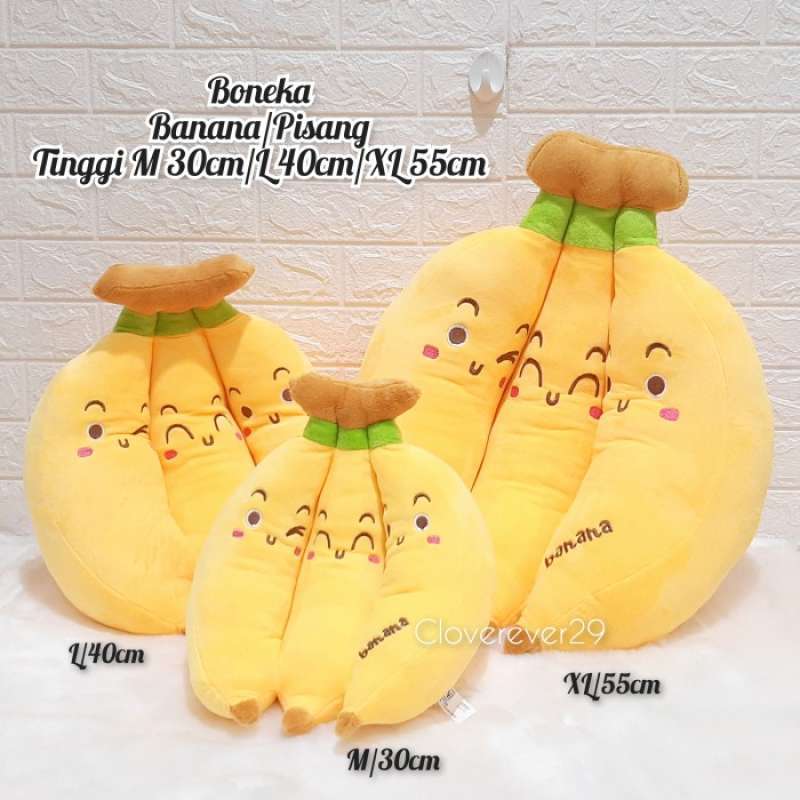 Jual Boneka Banana/pisang Bahan Soft Lentur Di Seller Sweet Shop ...