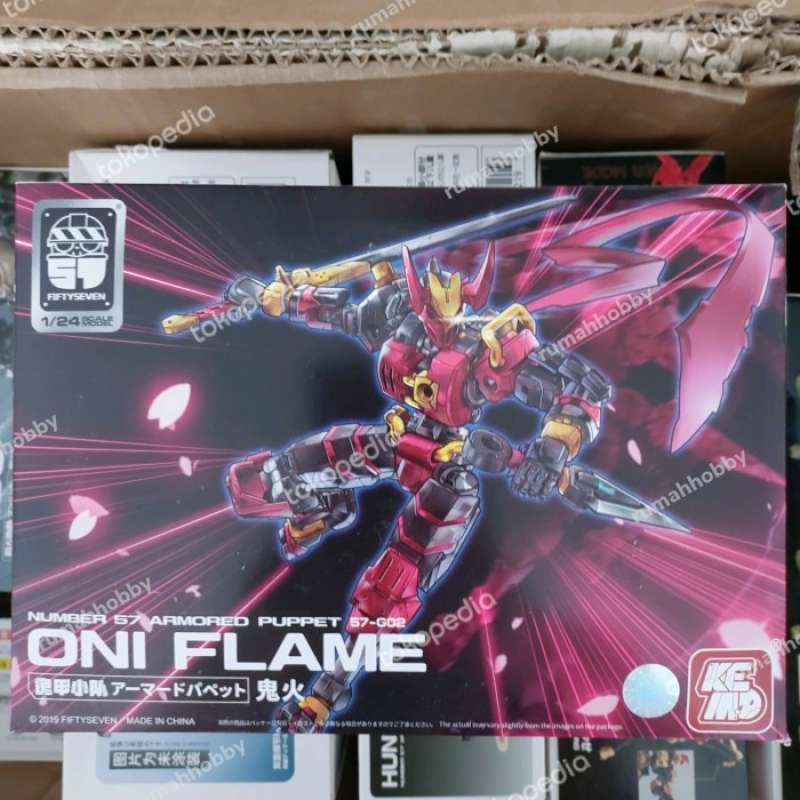 Jual 1/24 Number 57 Armored Puppet Oni Flame Fiftyseven Di Seller ...