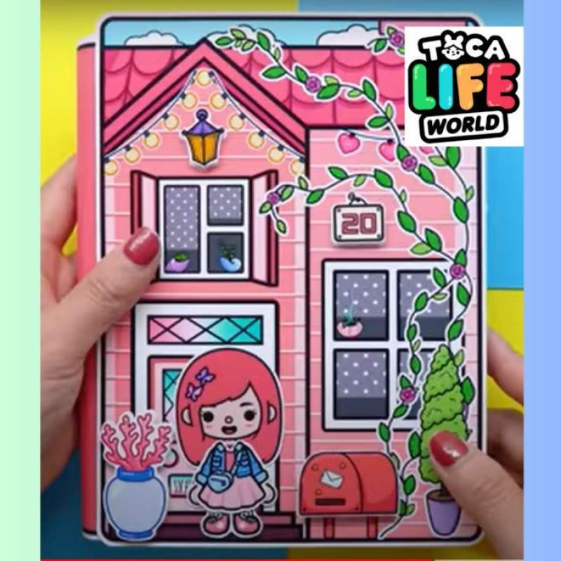 Jual Toca Boca Peach House Mainan Edukasi Mainan Bongkar Pasang Viral ...
