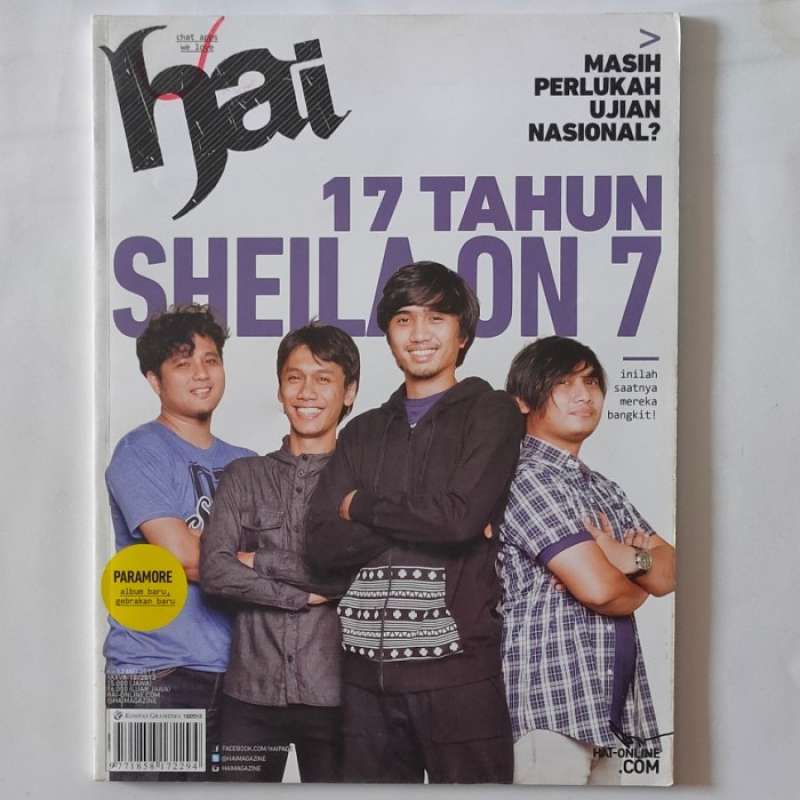 Jual Majalah Hai 17 Tahun Sheila On 7 Di Seller Sweet Shop - Cengkareng Timur, Kota Jakarta ...