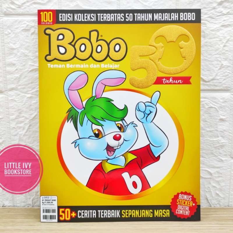 Jual Majalah Bobo Edisi Koleksi Terbatas 50 Tahun Cerita Terbaik.buku Anak Di Seller Velvet ...