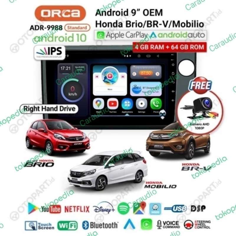 Promo Head Unit Android Oem Brio Honda All New Brio Android Orca Adr ...