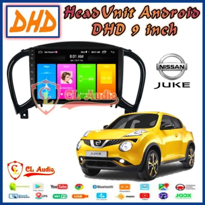 Promo Head Unit Android Dhd 9 Inch Oem Nissan Juke 2011-2016 Soket Pnp ...