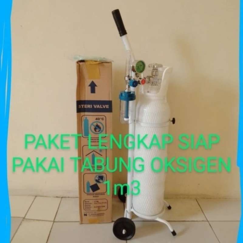 Promo Tabung Oksigen Medis Isi Full Oxygen 200psi Diskon 33% Di Seller Lucky_vania - Tugu ...