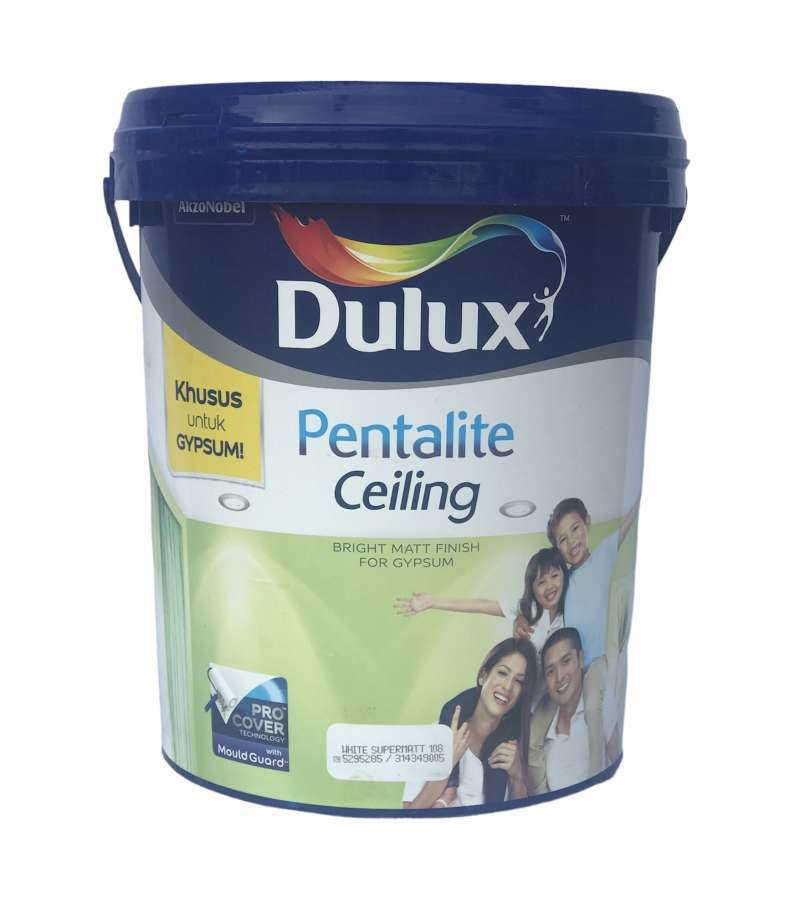 Jual Cat Plafon Gypsum Dulux Pentalite Ceiling White 25kg Di Seller Tb ...