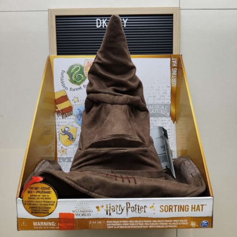 Jual Wizarding World Harry Potter Talking Sorting Hat Original Di Seller Velvet Store ...