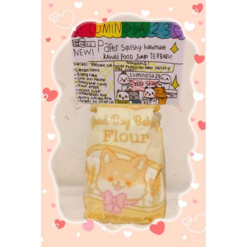 Jual Paper Squishy Handmade Kawaii Food Jumbo Terbaru!!! - Bunny ...