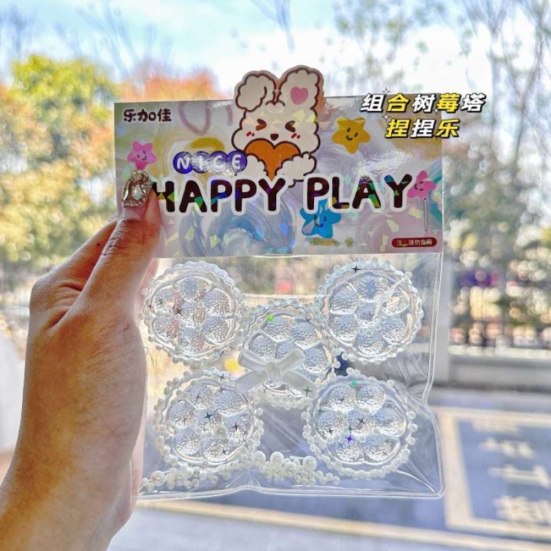 Jual Taba Squishy Transparent Series Squeezy Fun Toys Stress Relief Toy ...