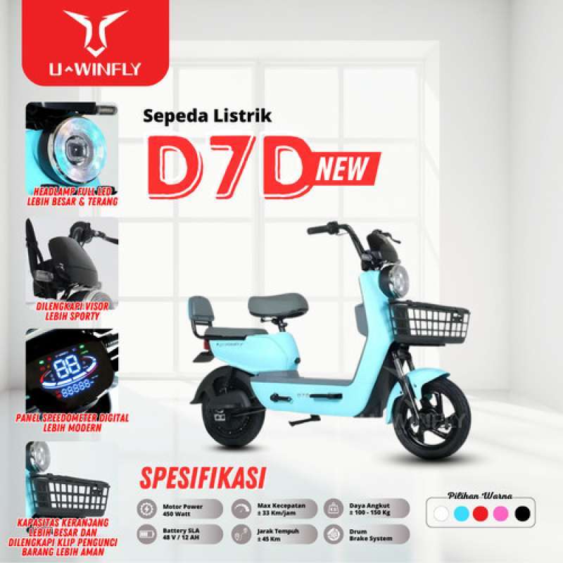 Jual Sepeda Listrik U-winfly D7d Sepeda Listrik D7d U-winfly Sepeda Listrik U-winfly Sepeda ...