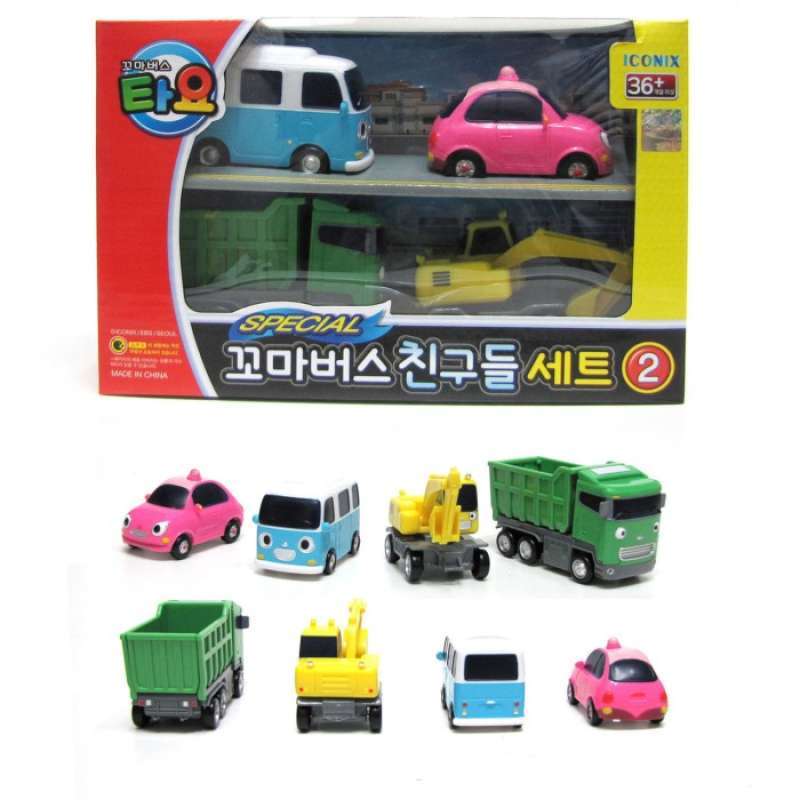 Jual Iconix-tayo The Little Bus Mini Toy #2 - Max Fork Heart Bongbong ...