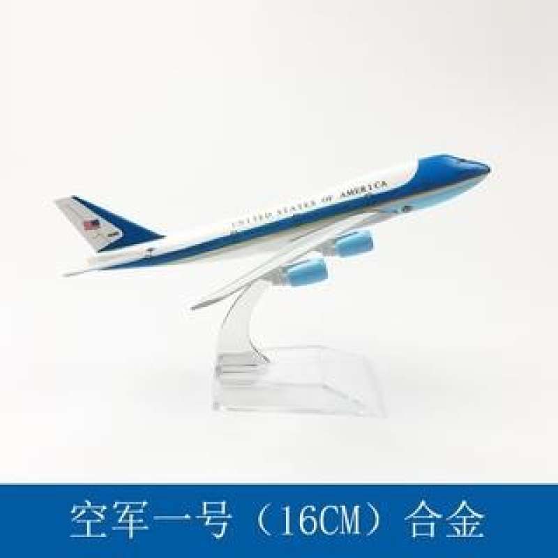 Jual Mainan Pajangan Miniatur Diecast Pesawat Air Force One Body Full ...