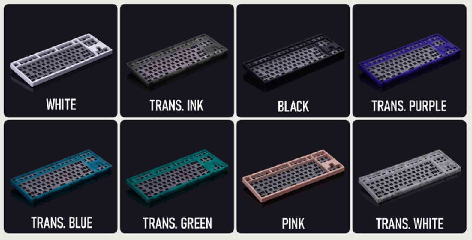 Promo 100% Produk Ori Kbdfans Tiger Lite Keyboard Kit Gasket Mount ...
