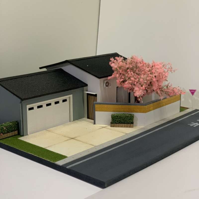 Jual Diorama Diecast Japan House 1:64 Hotwheel, Tomica, Mini Gt, Dll ...