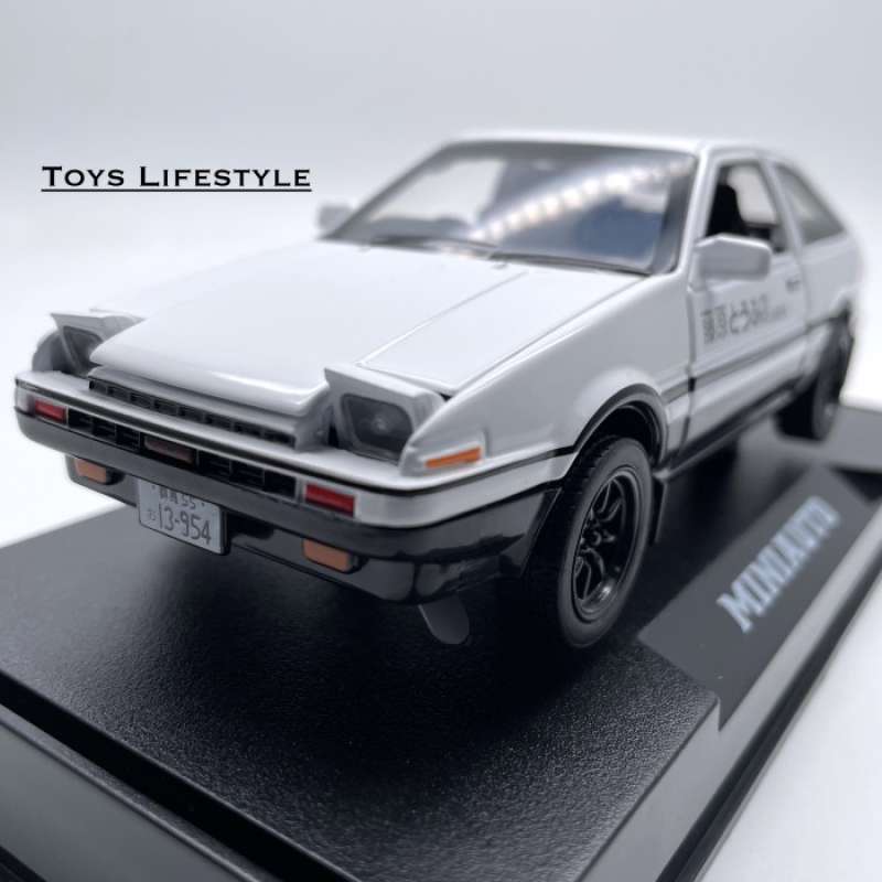 Jual Mobil Miniauto Diecast - Toyota Trueno Ae86 Initial D Skala 1:32 ...