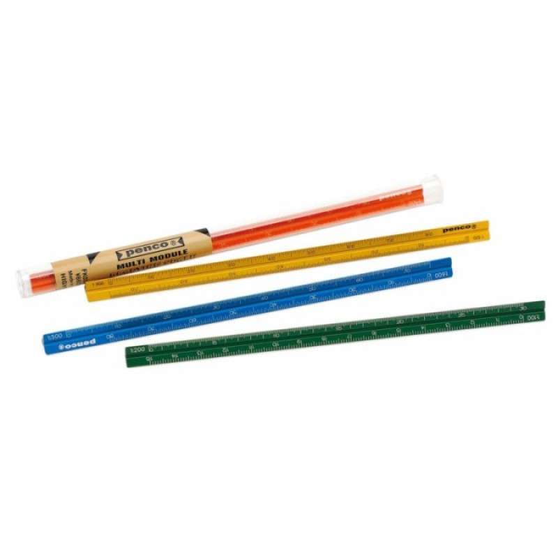 Jual Hightide Penco Drafting Scale Ruler Triangular 15cm Penggaris ...