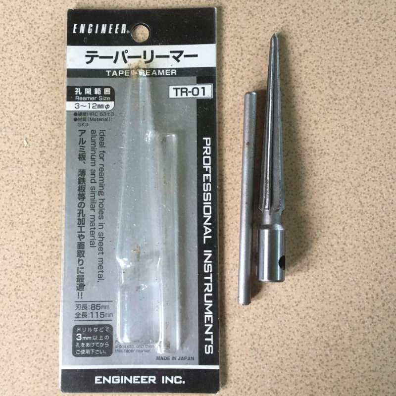 Jual Taper Reamer Manual Pelubang Dan Melebarkan Lubang Kayu Mata Bor ...