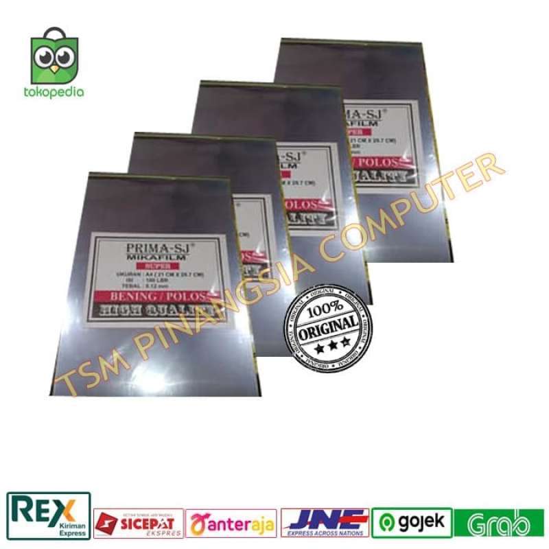 Jual Cover Jilid Plastik Mika A4 - Plastik Mika Untuk Cover Jilid Buku ...