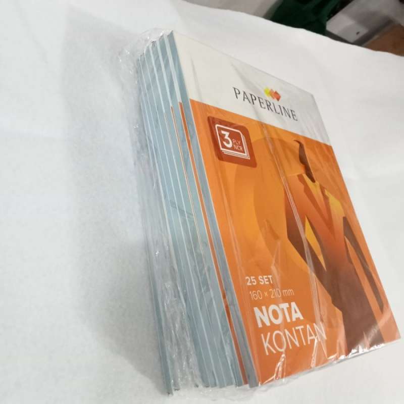 Jual Nota Kontan 3 Ply Besar 1 Pak (isi 10 Pcs) Di Seller Velvet Store ...