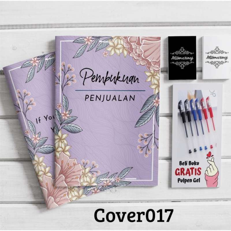 Jual Buku Pembukuan Penjualan Buku Kas Beli 2 Buku Gratis 1 Pen Gel 017 ...