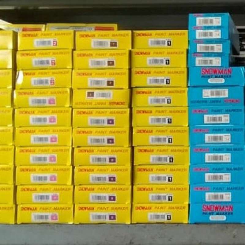 Jual Spidol Snowman Paint Marker Di Seller Sunshop - Cengkareng Timur, Kota Jakarta Barat | Blibli