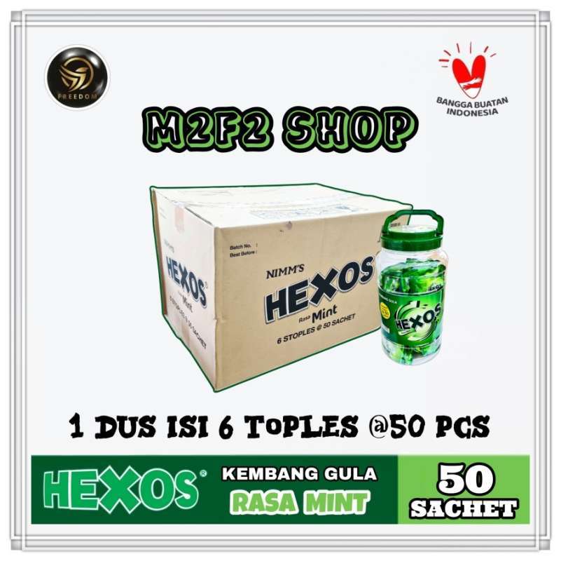 Permen Hexos 1 Dus Lengkap Harga Terbaru Juli 2024 | Blibli