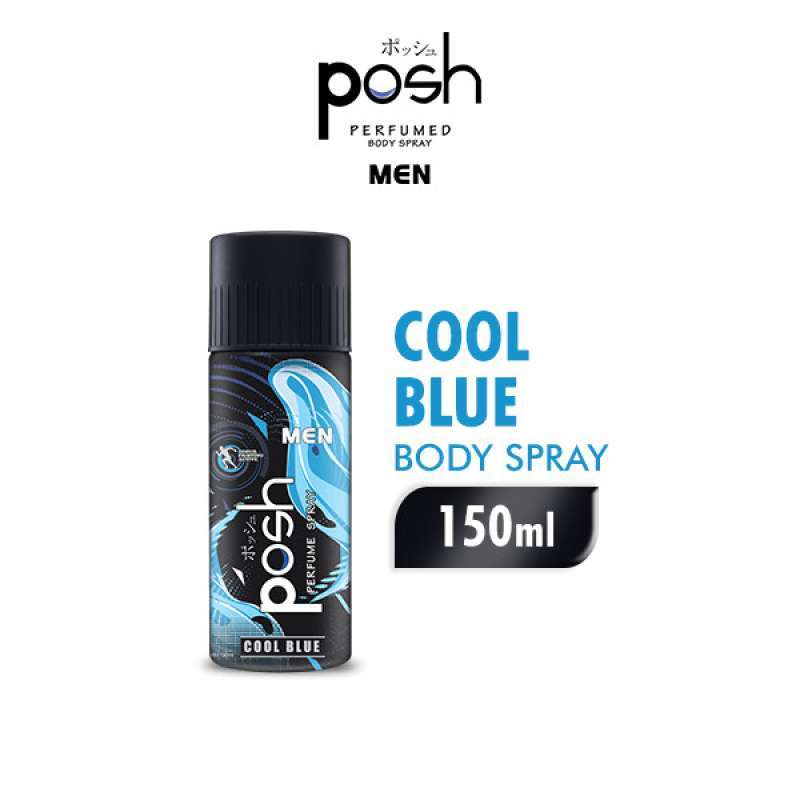 Promo Posh Men Body Spray Cool Blue 150 Ml X 3 Pcs Diskon 23% Di Seller ...