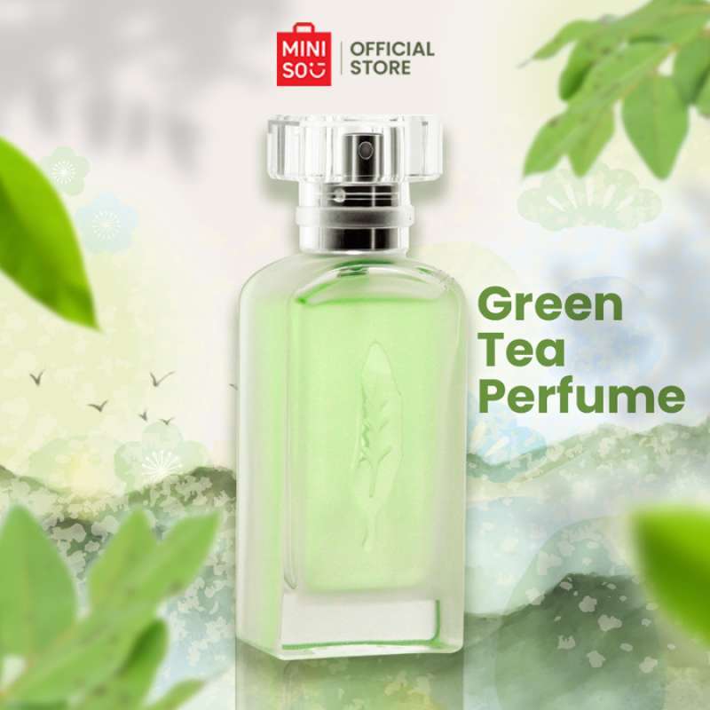 Promo Miniso Official Parfum Wanita Green Tea Perfume 30ml Diskon 23% ...
