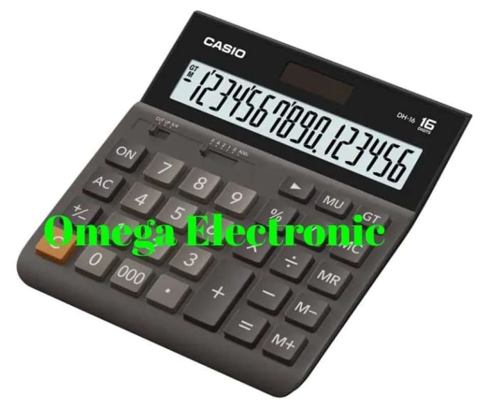 Jual Casio Dh 16 - Calculator Desktop Kalkulator Meja Kantor Office Dh ...