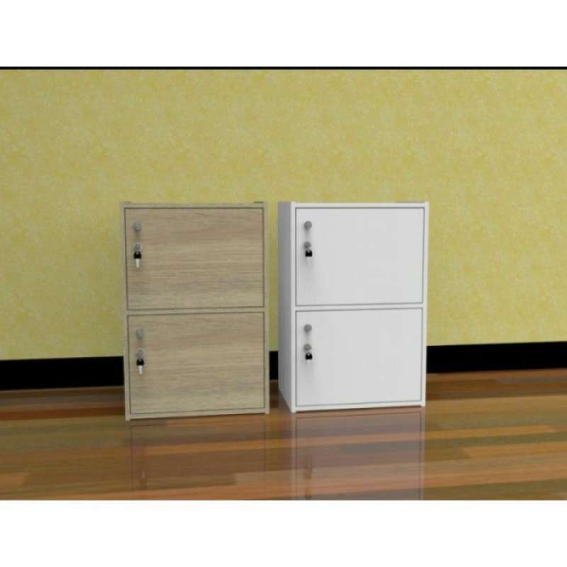Jual Aufa Lemari Locker Loker 5 Pintu Kunci Rak Susun Tingkat Kayu ...