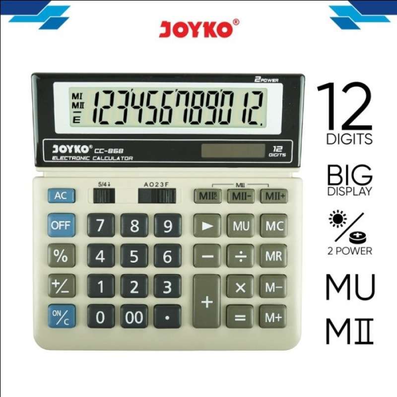 Jual Calculator / Kalkulator Besar - Joyko Cc 868 - Original Di Seller ...