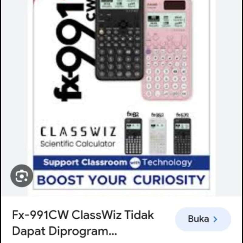 Jual Casio Fx 991 Cw Di Seller Kingyo - Cengkareng Timur, Kota Jakarta ...