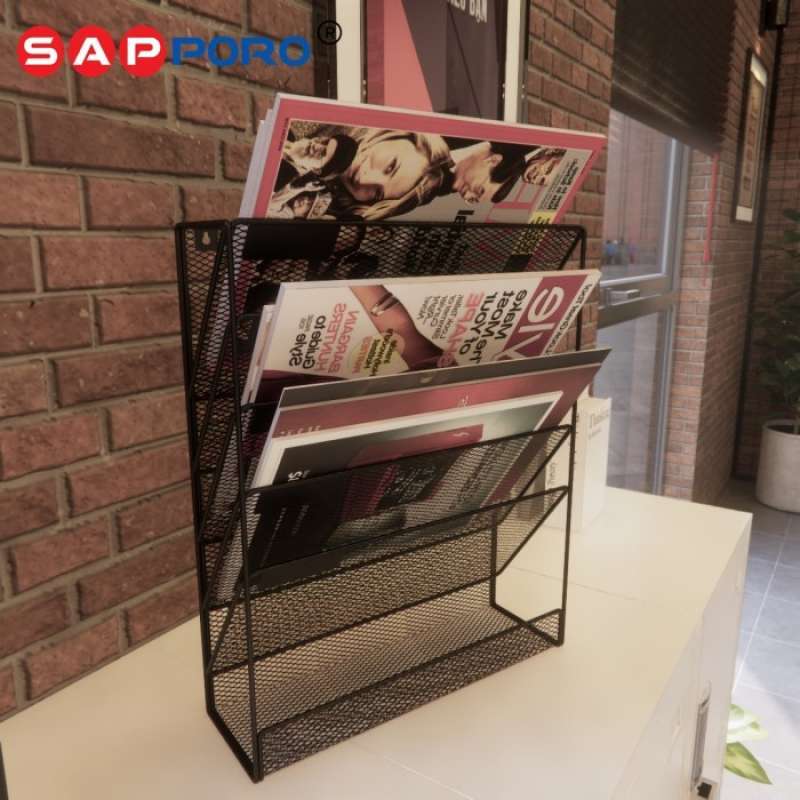 Jual Sapporo Tjura - Rak Dokumen | File Rack | Document Shelf Organizer ...