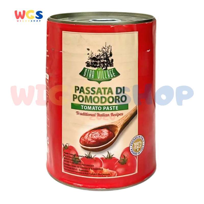 Jual Star Village Tomato Paste Passata Di Pomodoro Italian 400g Di ...