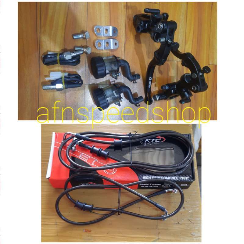 Promo Master Rem Rcb S1 Radial Nmax Non Abs Plus Selang Rem Carbon ...