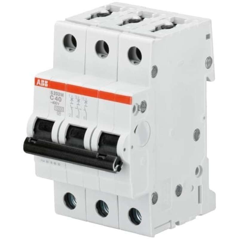 Jual Abb - S203m-c40 Miniature Circuit Breaker - 3p - C - 2cds273001r0404 Di Seller Toko Aksel ...