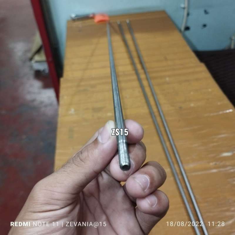 Jual Elektroda Stik Batangan / Wlc 6mm Panjang 1meter Stainless Steel ...