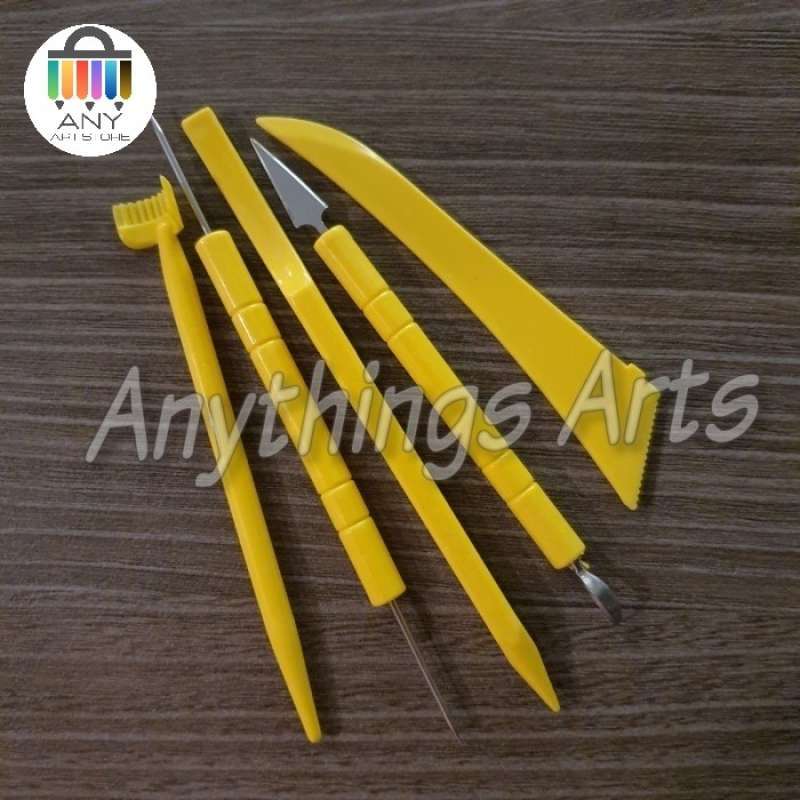 Jual V-tec Clay Knife / Pottery Sculpting Art Clay Tool - Alat Ukir ...