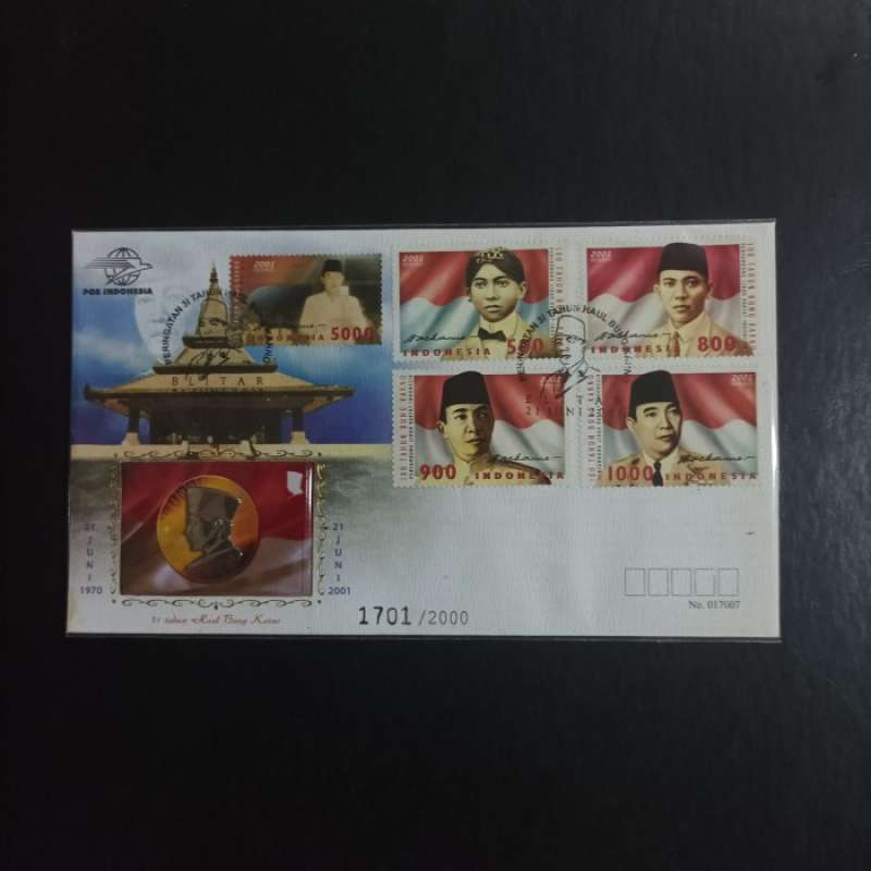 Jual Perangko/dokumen Filateli 100 Tahun Bung Karno Di Seller Tombstone ...