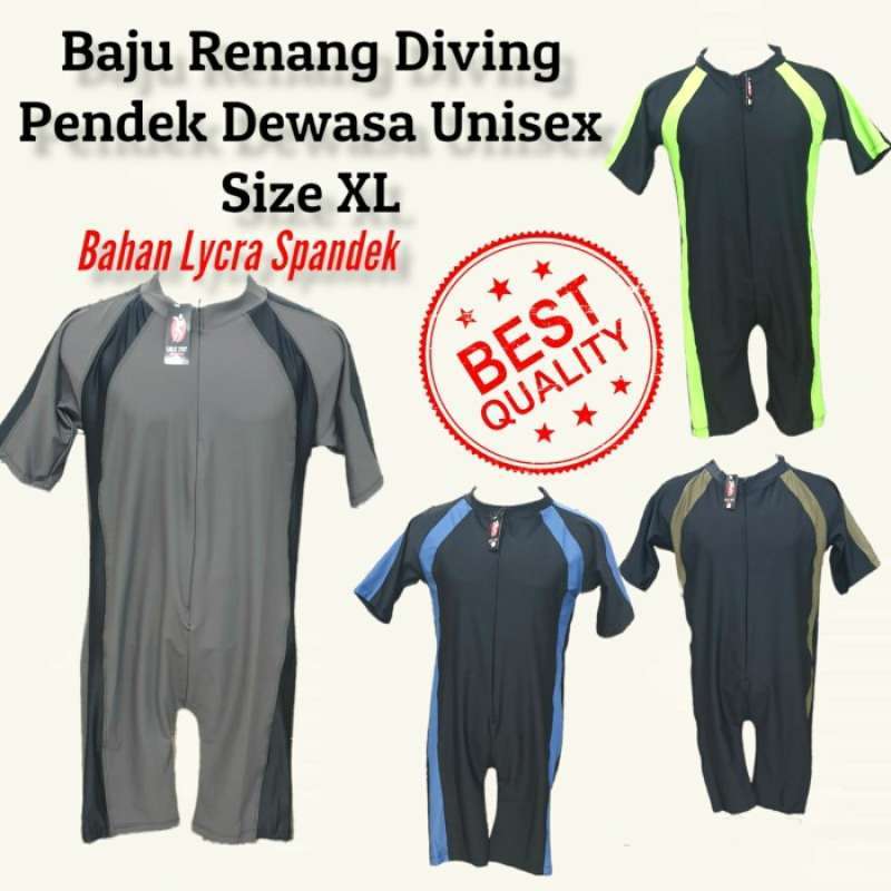 Jual Baju Renang Diving Dewasa Pendek/baju Renang Diving Pendek Unisex ... Jual Baju Renang Diving Dewasa Pendek/baju Renang Diving Pendek Unisex ...