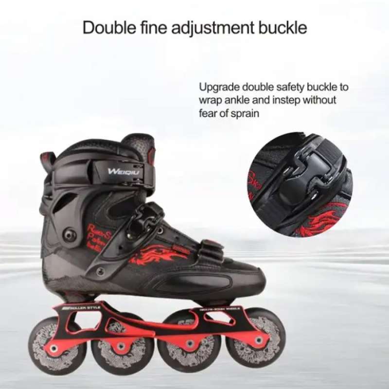 Jual Sepatu Roda Professional Inline Skate Carbon Original Weiqiu ...