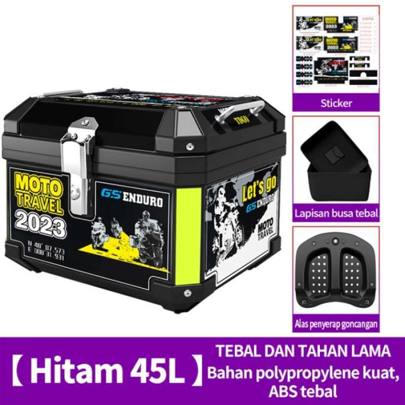 Jual Sepeda Motor Top Box Bagasi 45l / Box Motor Berkapasitas Besar - 45l Di Seller Regstore ...