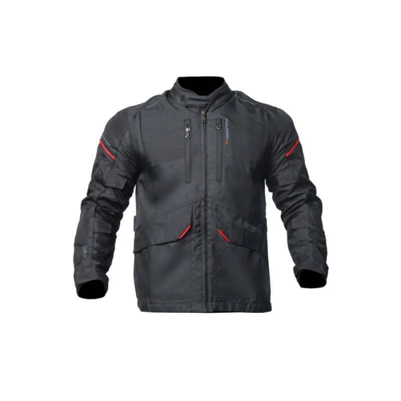 Jual Respiro Equilio Voltone Jaket - Safety Riding - Xxl Black/coal/red ...