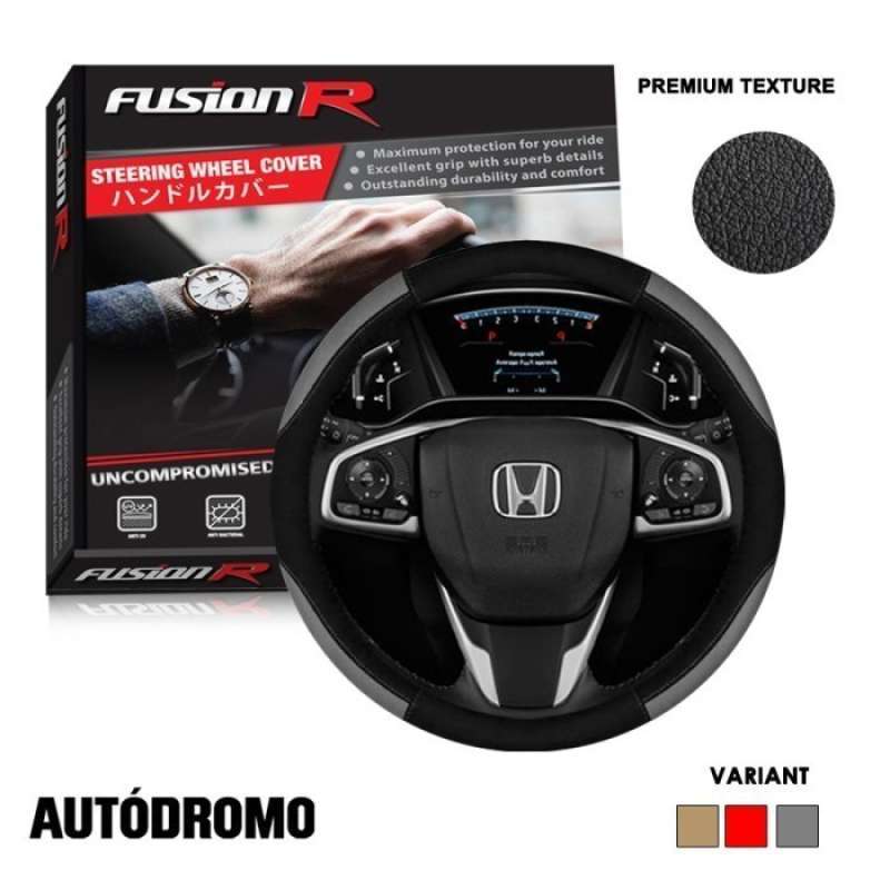 Promo Crw Kia Sonet Cover Stir Mobil Sarung Setir Autodromo Sporty Merk ...