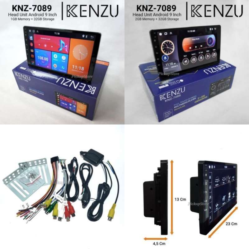 Promo New Head Unit Android 9 Inch Dhd Terbaik - 7001.1/32+camra Diskon ...